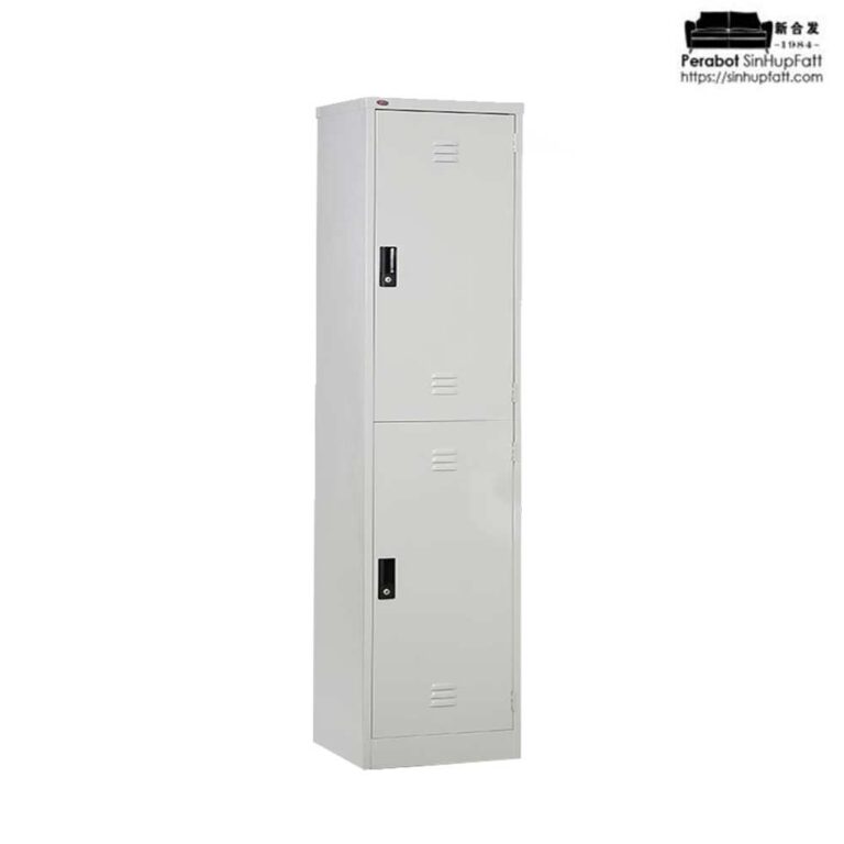 2 Compartment Steel Locker - SHF Furniture - For Business